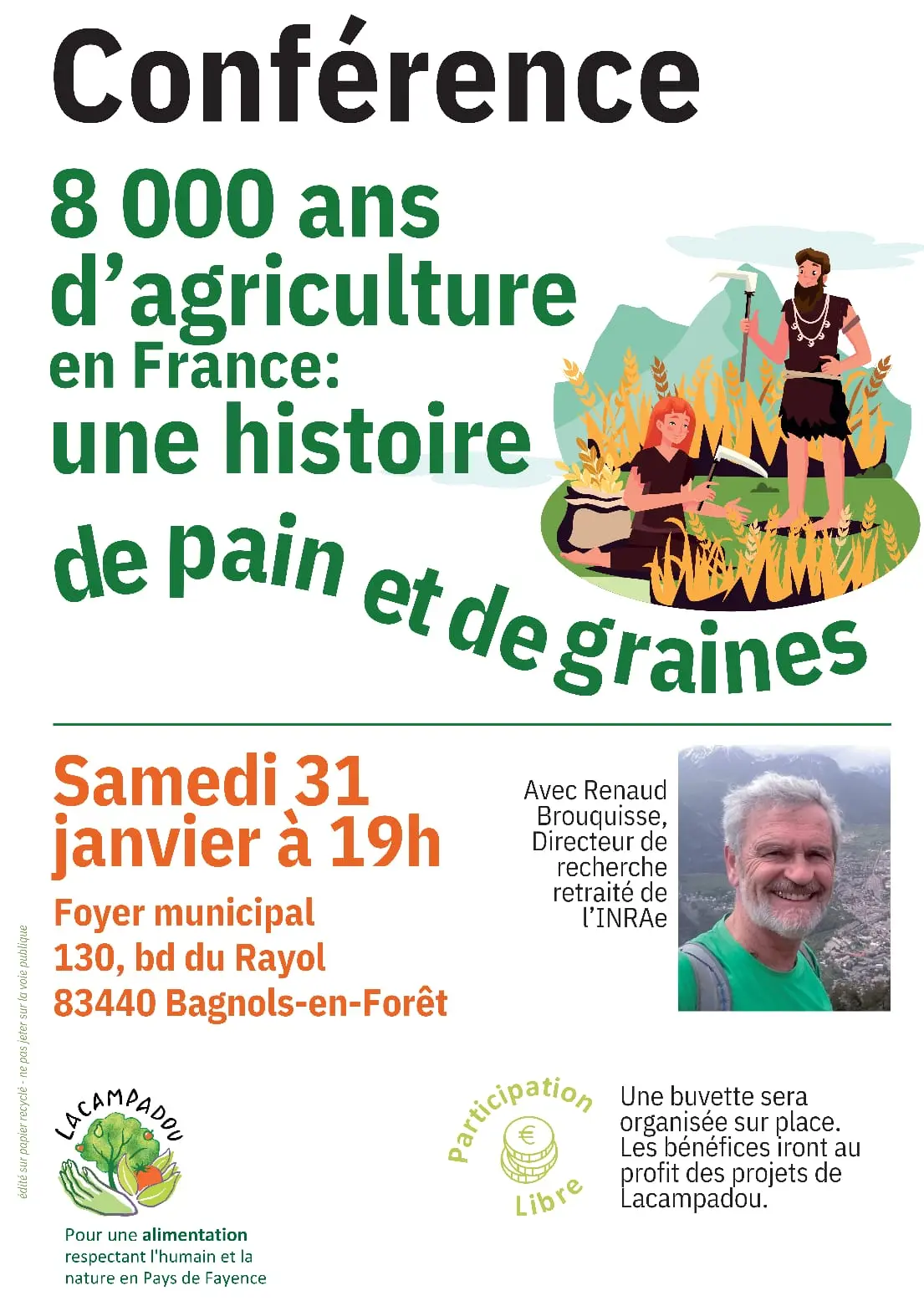 Conférence : 8000 ans d’Agriculture en France, une incroyable histoire ...