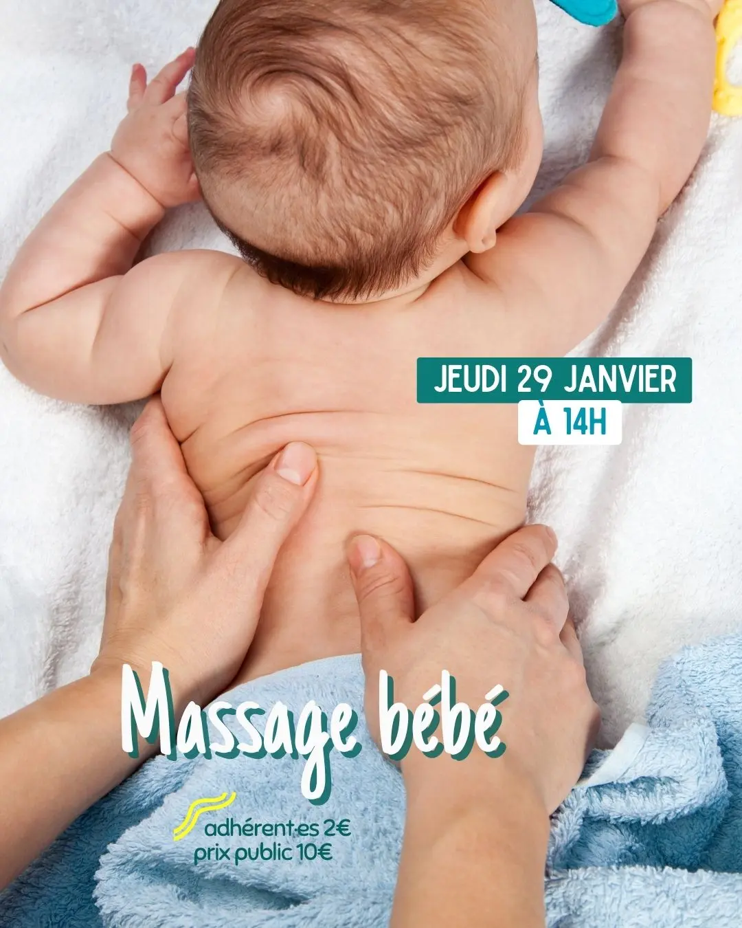 Workshop: Baby massage (La Couarde-sur-Mer) | Destination Île de Ré