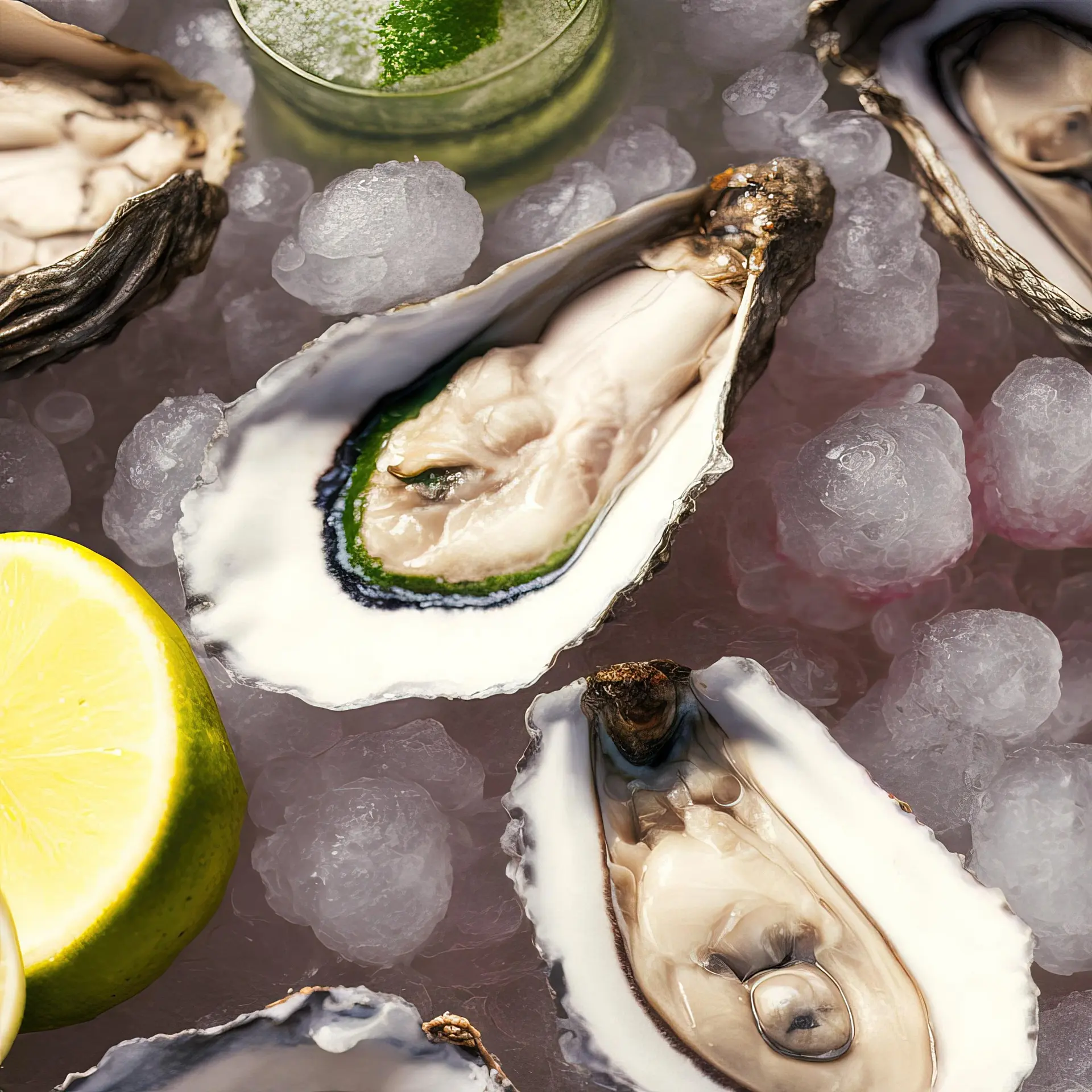 Oyster tasting at Café Resto Biocoop Chez Puy (Saint-Chaffrey ...