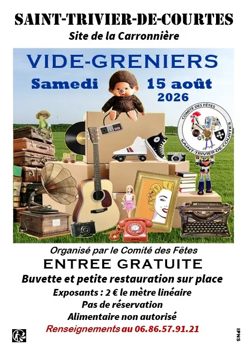 Brocante / Vide-greniers (Saint-Trivier-de-Courtes) | Bourg-en-Bresse ...