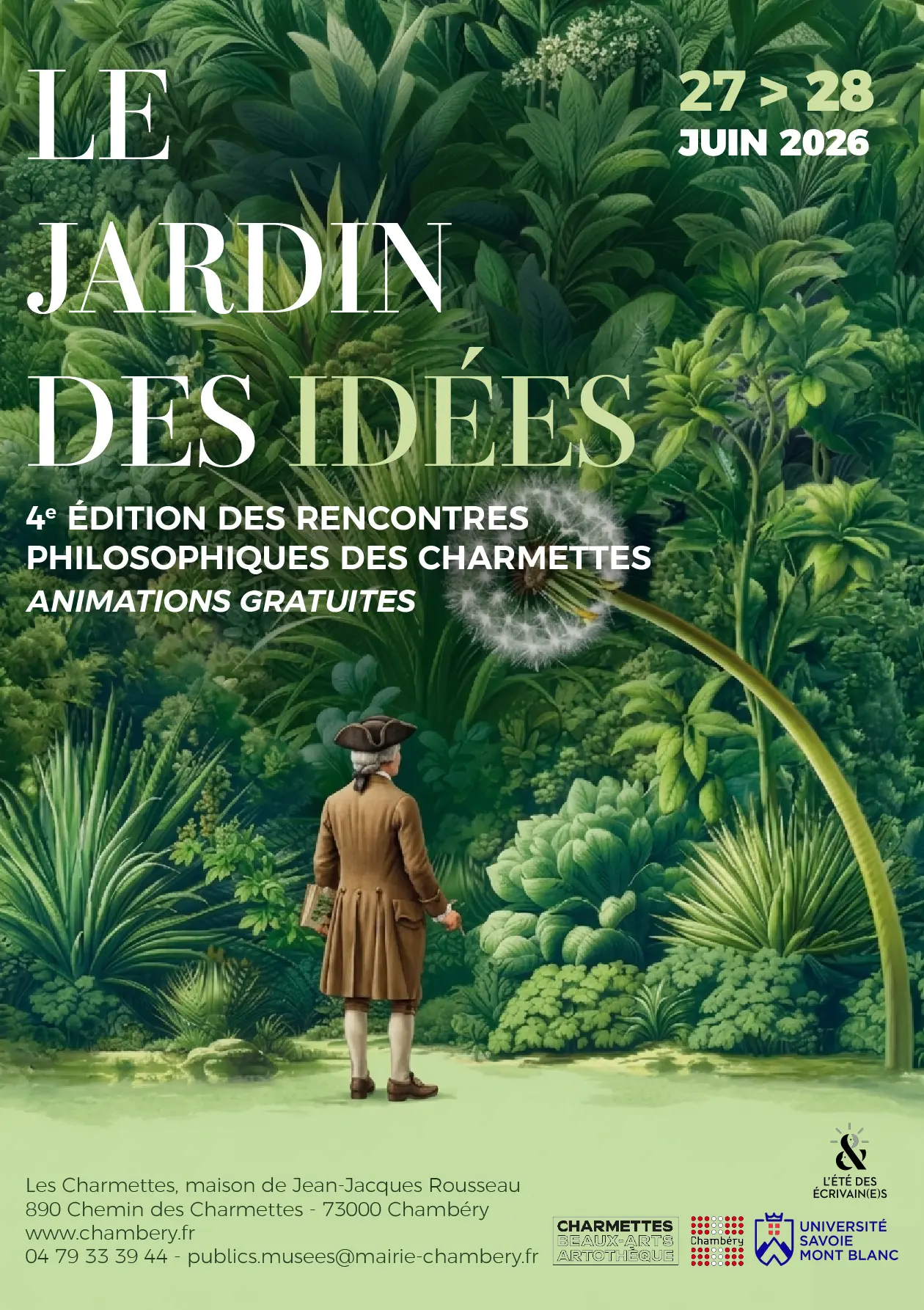 Visite commentée : Sur les traces de Jean-Jacques Rousseau – Le Jardin ...