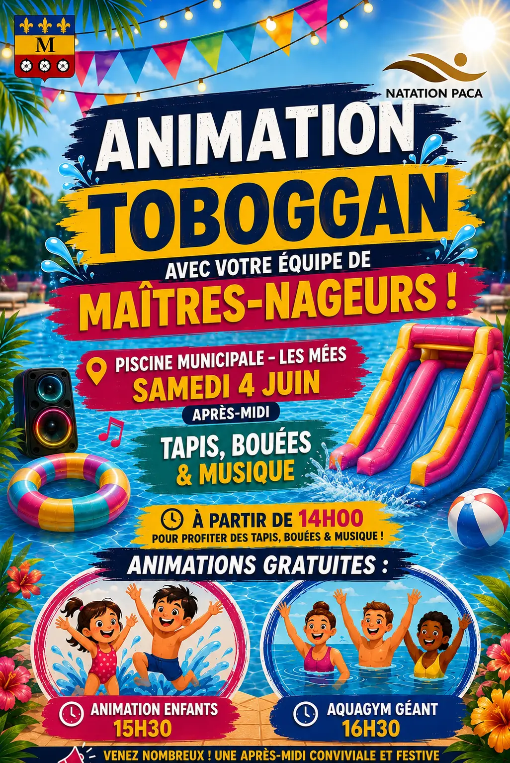 Animations Piscine Les Mées (Les Mées) | Provence-Alpes-Côte d'Azur ...