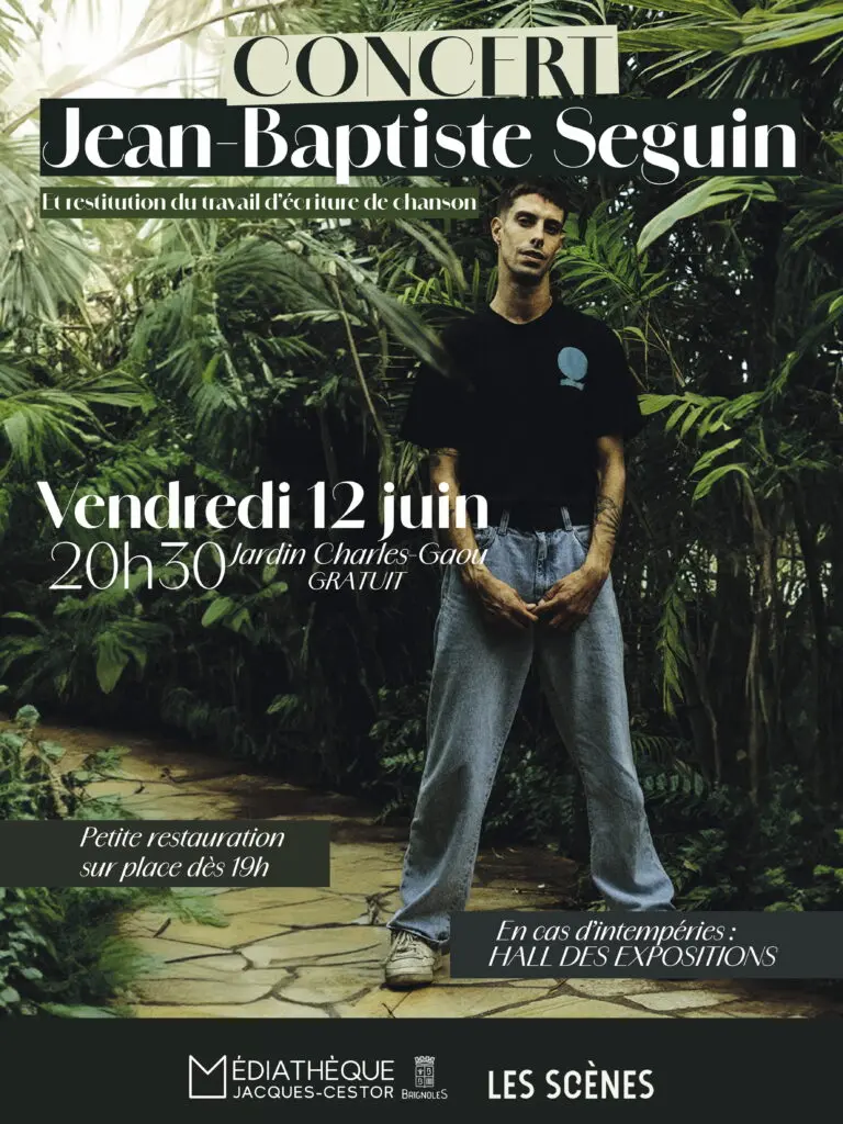 Concert : Jean baptiste Seguin – Restitution du travail d’écriture de ...