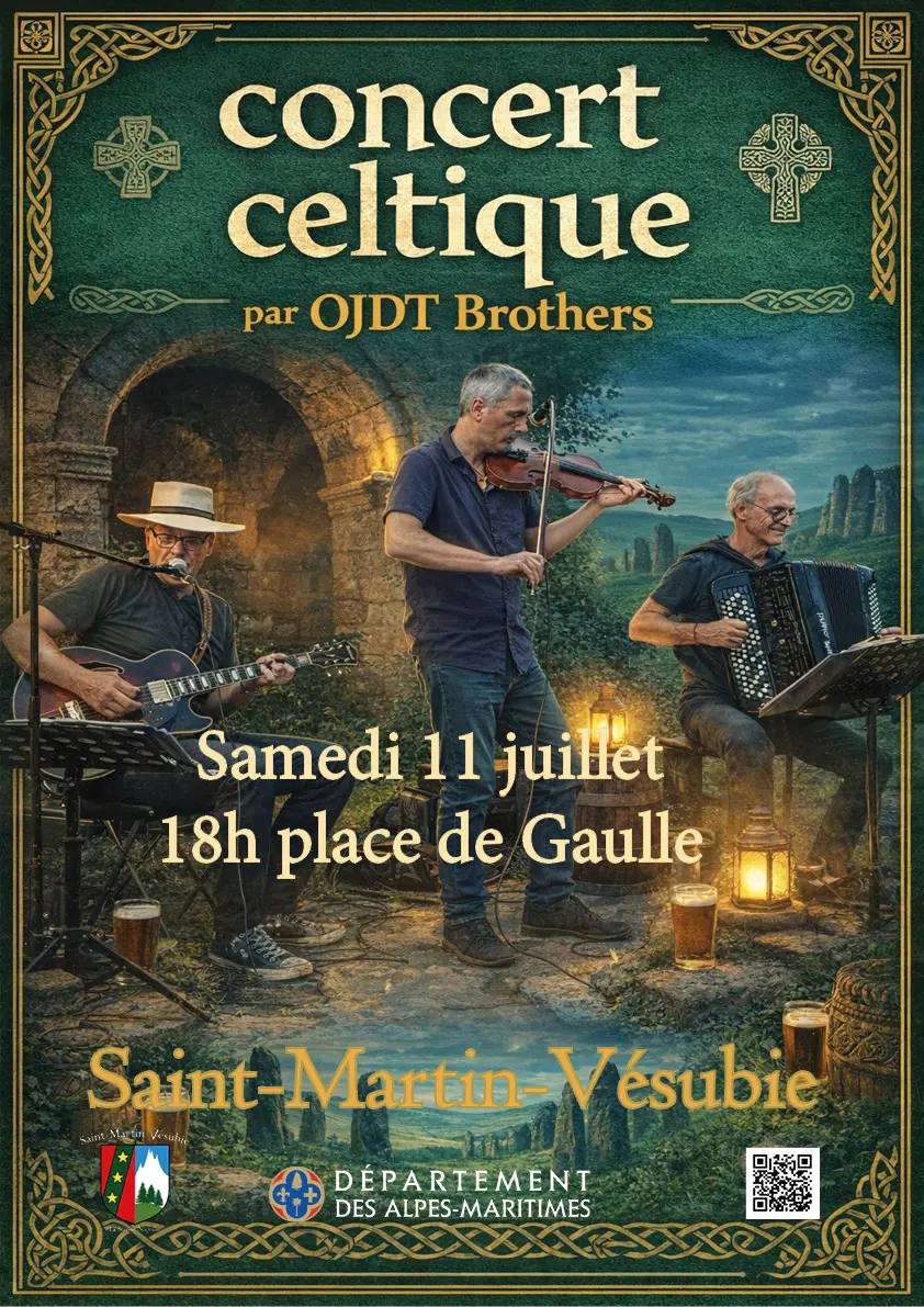 Concert – « OJDT Brothers » (Saint-Martin-Vésubie) | Destination Côte d ...
