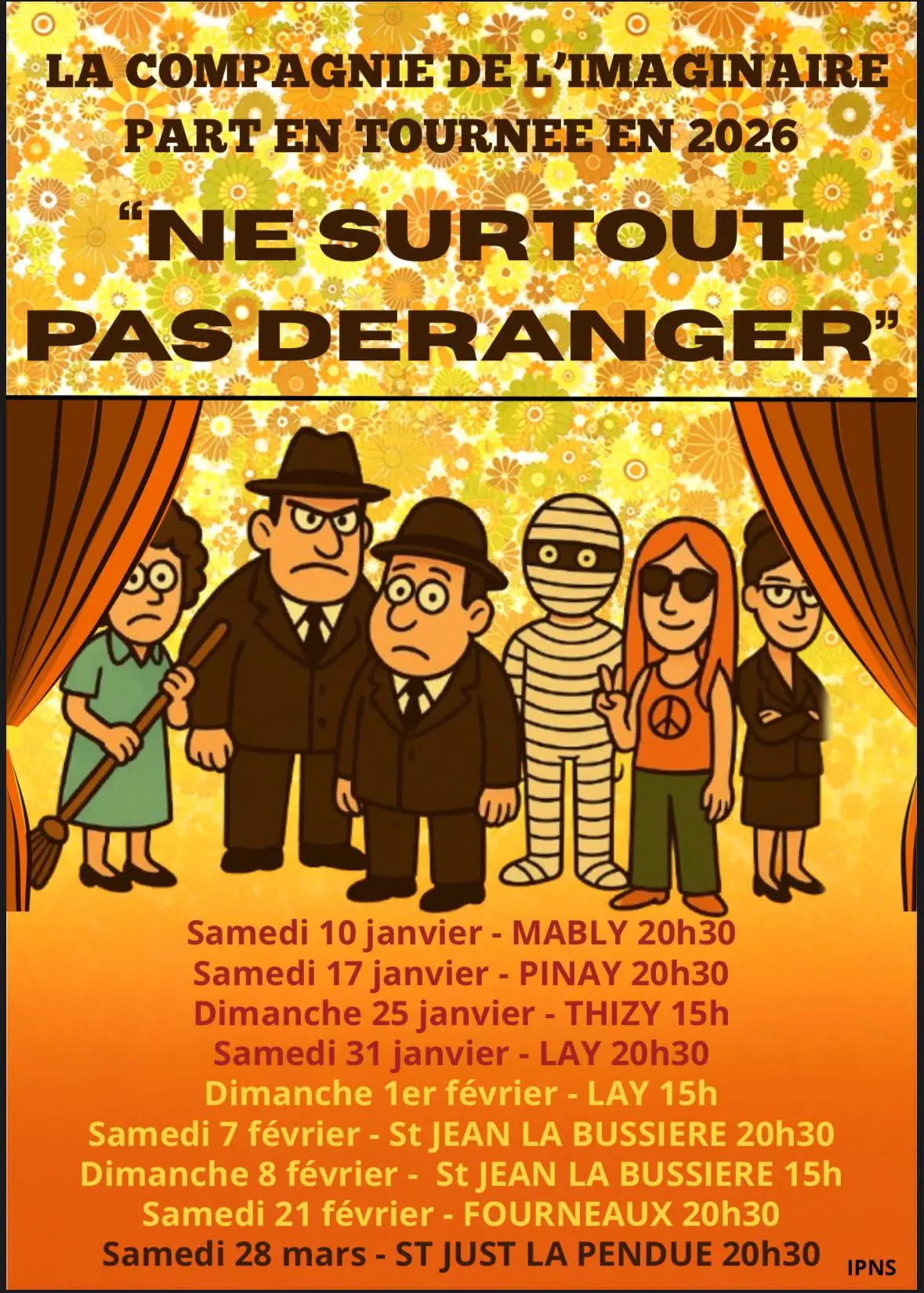 Soirée théâtre avec compagnie de l’imaginaire (Fourneaux) | adt-loire