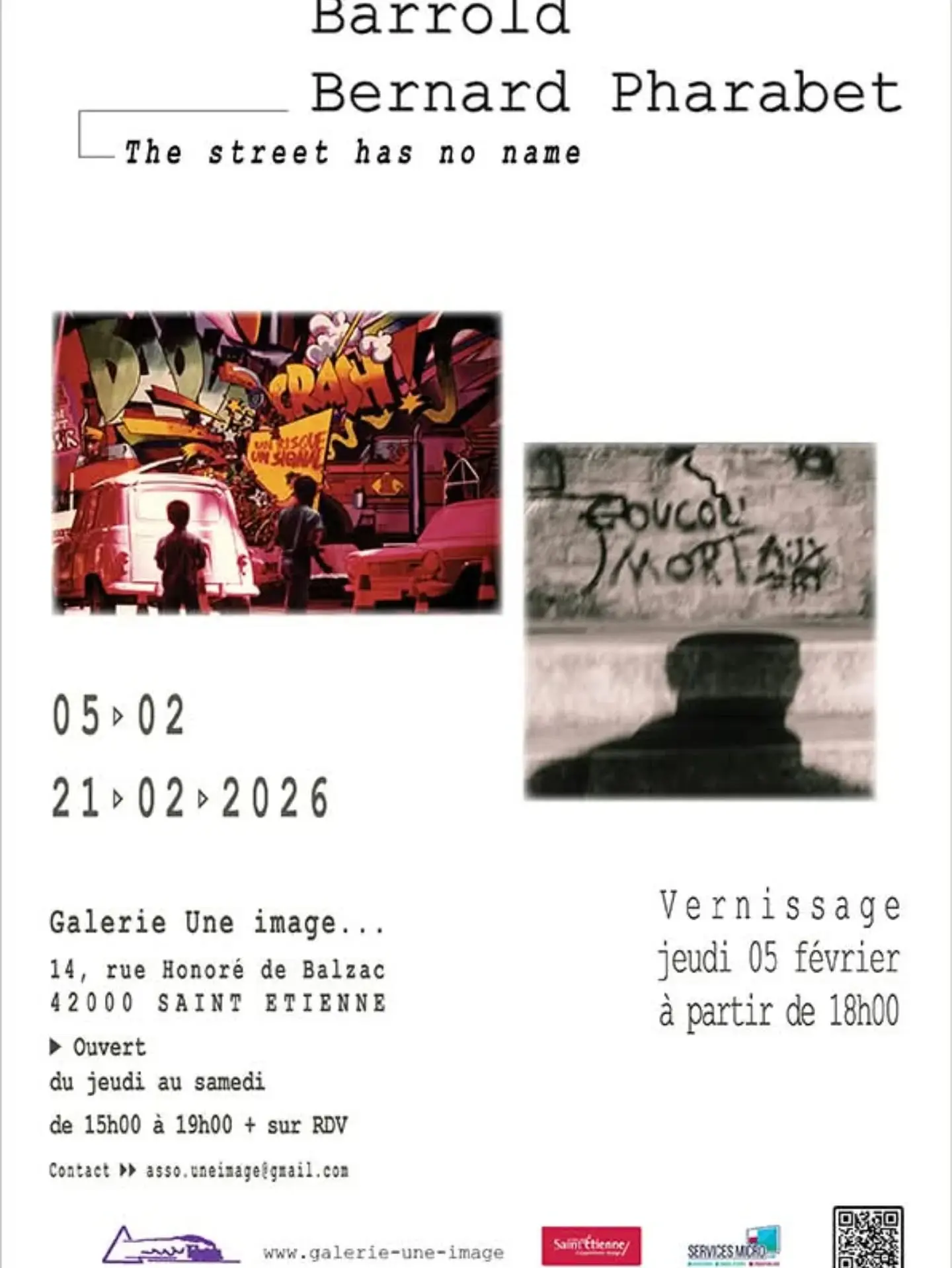 Exposition : Barrold Bernard Pharabet : The street has no name (Saint ...