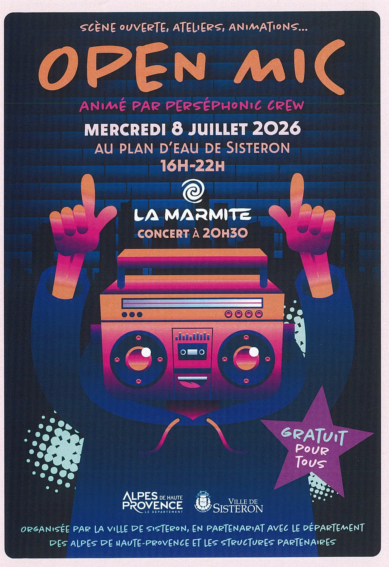 Open Mic (Sisteron) | Provence-Alpes-Côte d'Azur Tourisme