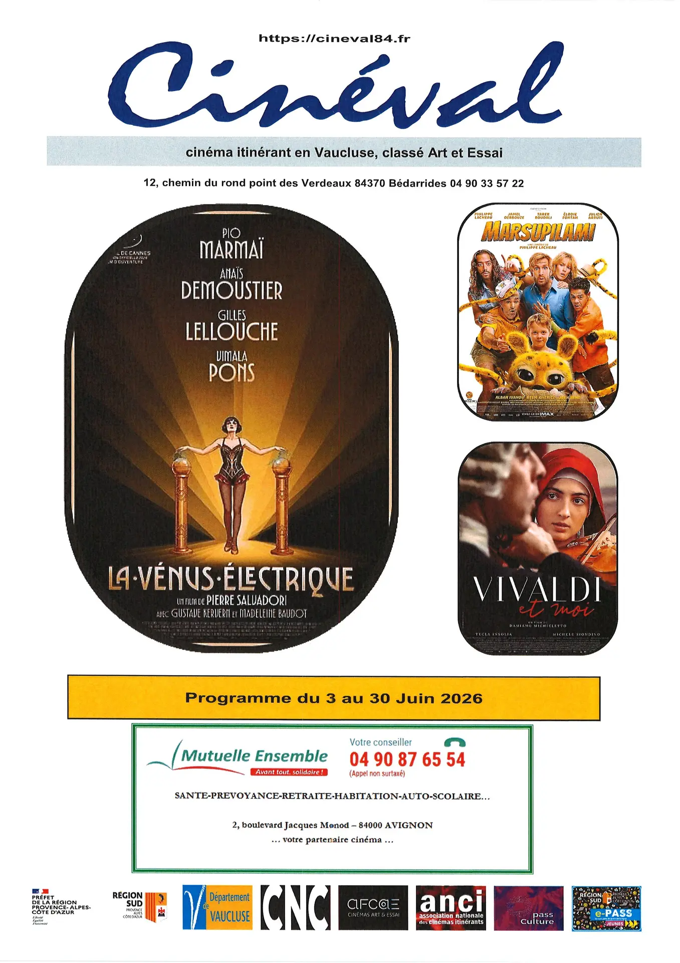 Ciné itinérant à Malemort du Comtat : « Super Mario » et « Vivaldi et ...
