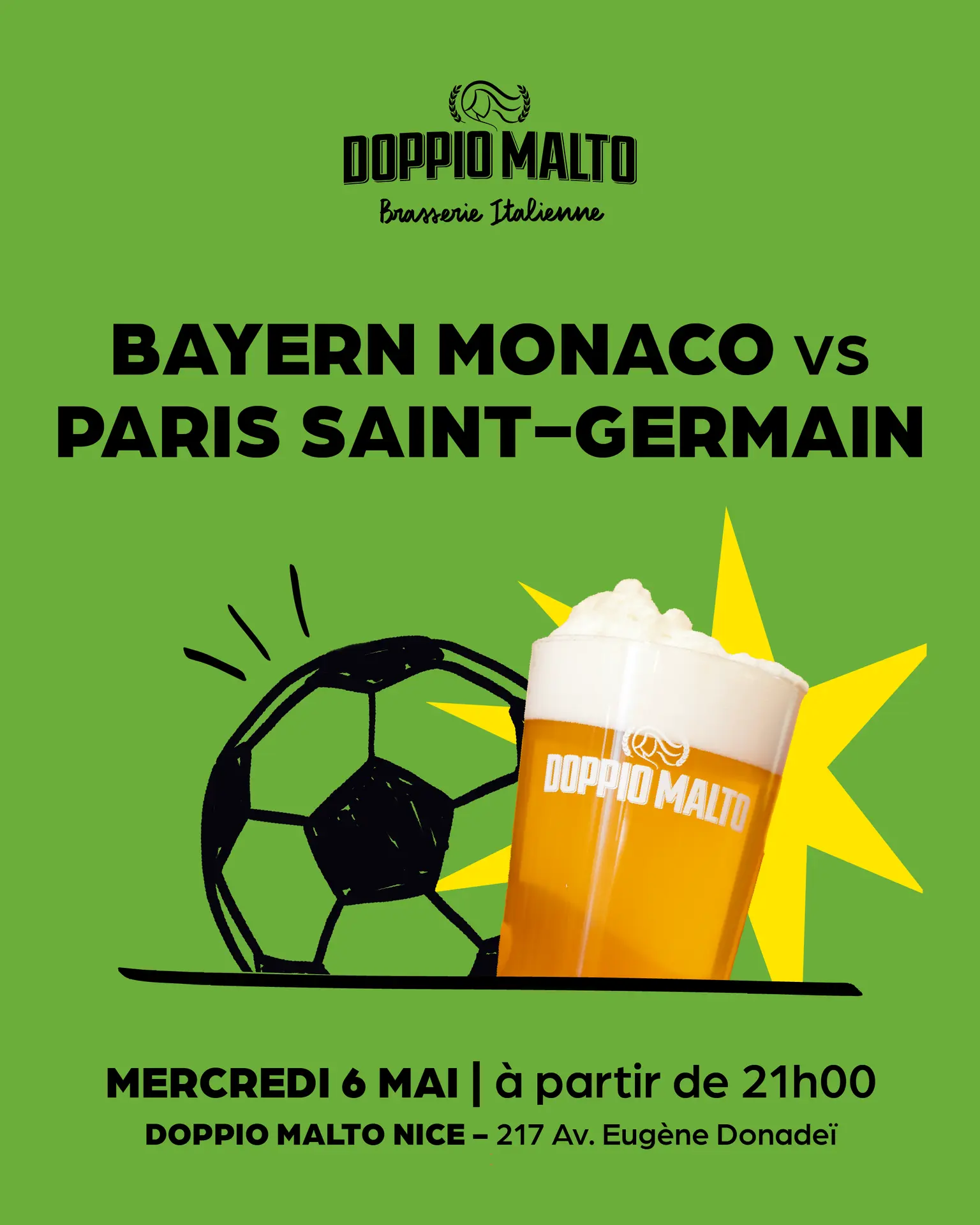 Doppio Malto – Programmation sportive mai 2026 (Saint-Laurent-du-Var ...