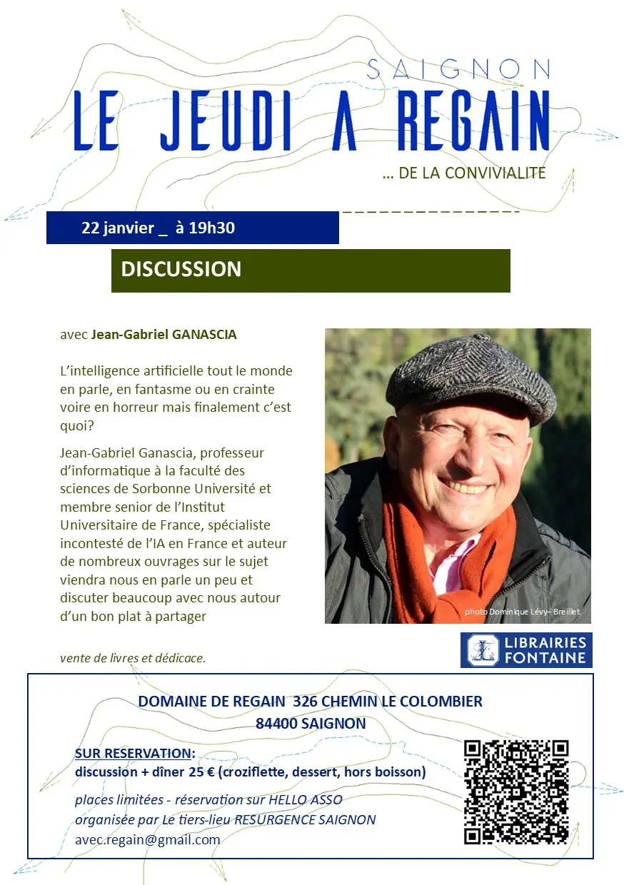 Le Jeudi à Regain – Discussion sur les enjeux de l’intelligence ...