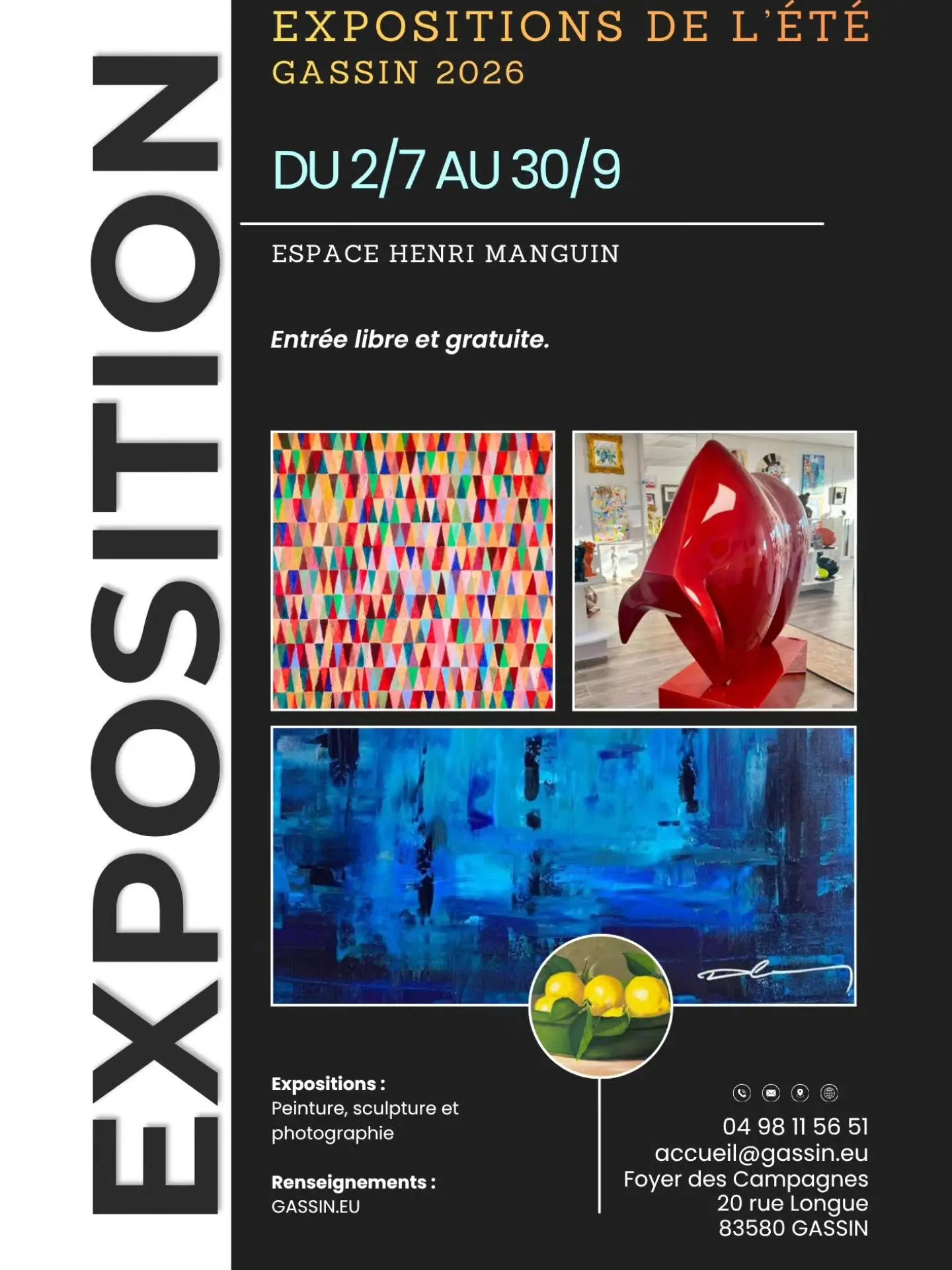Summer Exhibitions: Art in the Heart of One of France’s Most Beautiful ...