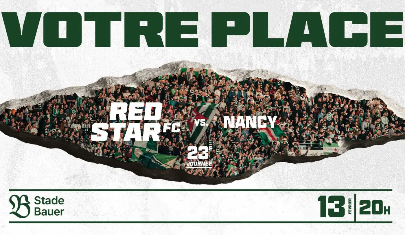 Football – Red Star / Nancy (Saint-Ouen) | Explorez Plaine Commune avec ...