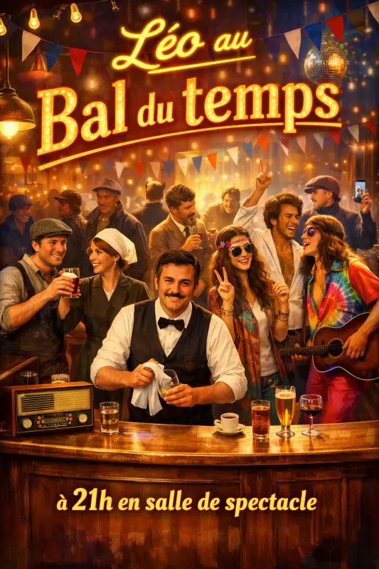 Spectacle “Leo au bal du temps” – Hôtel Club Le 1850 Vacances Leo ...