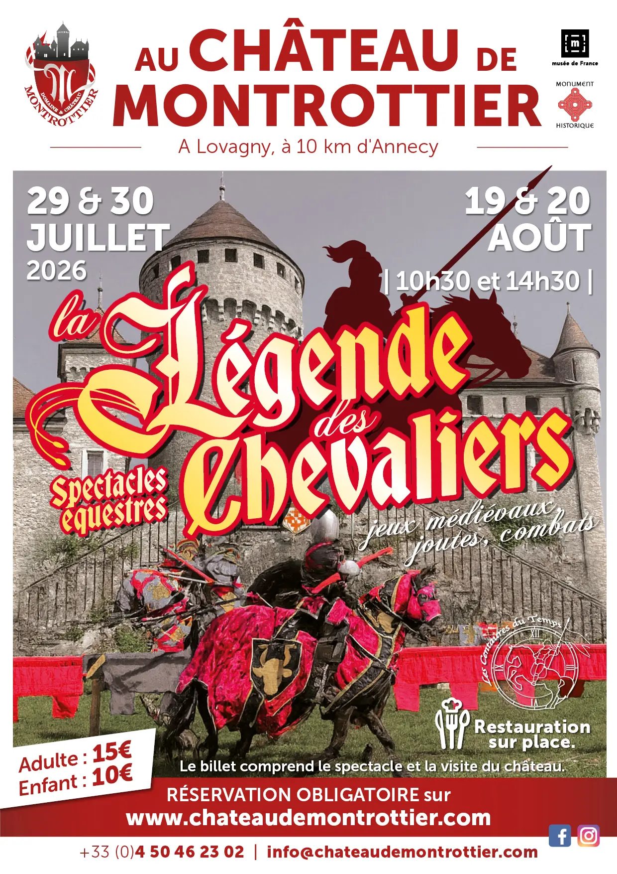 Spectacle équestre : La légende des Chevaliers (Lovagny) | Haute-Savoie ...