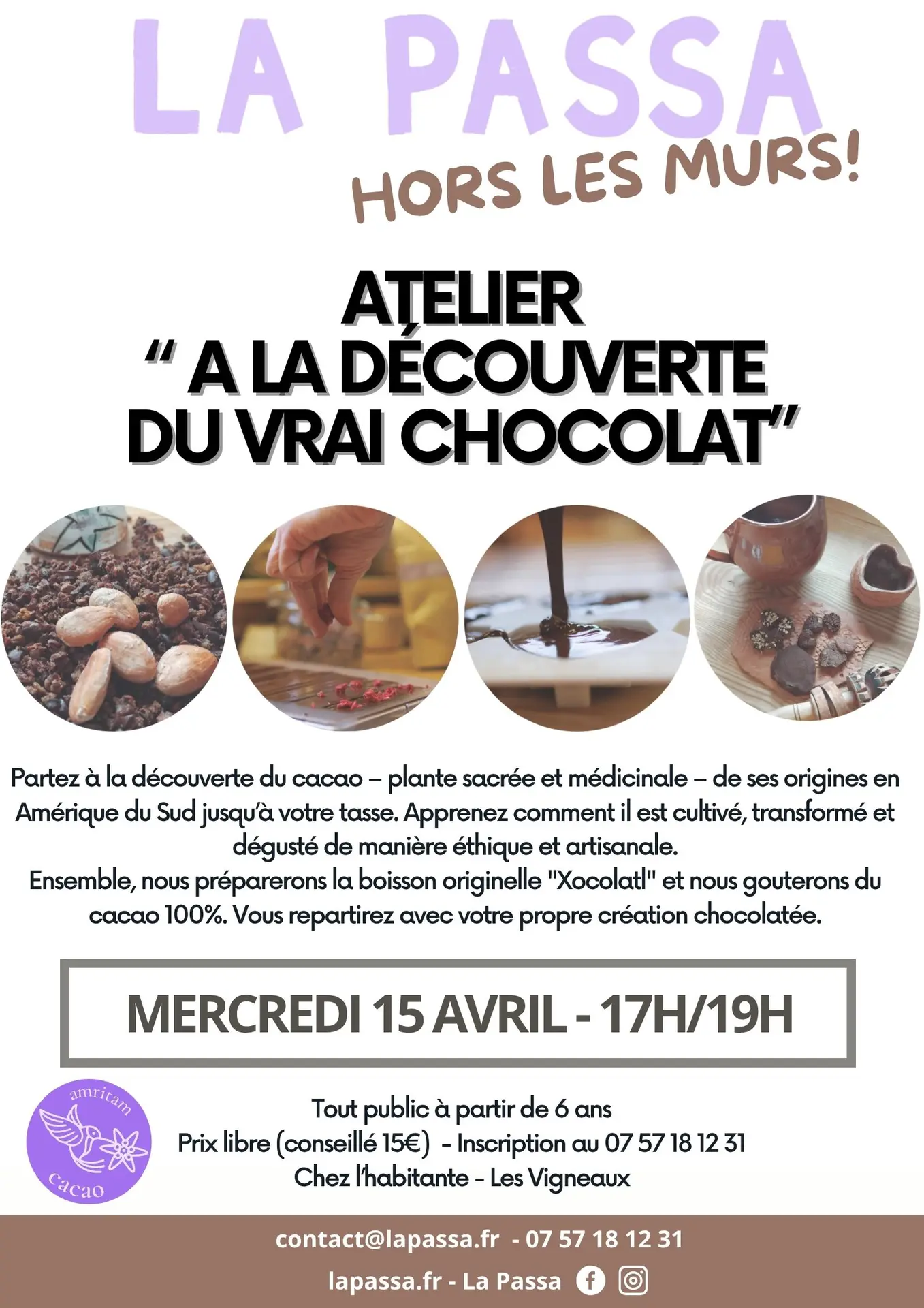 Atelier “A la découverte du vrai chocolat” (Les Vigneaux) | Provence ...