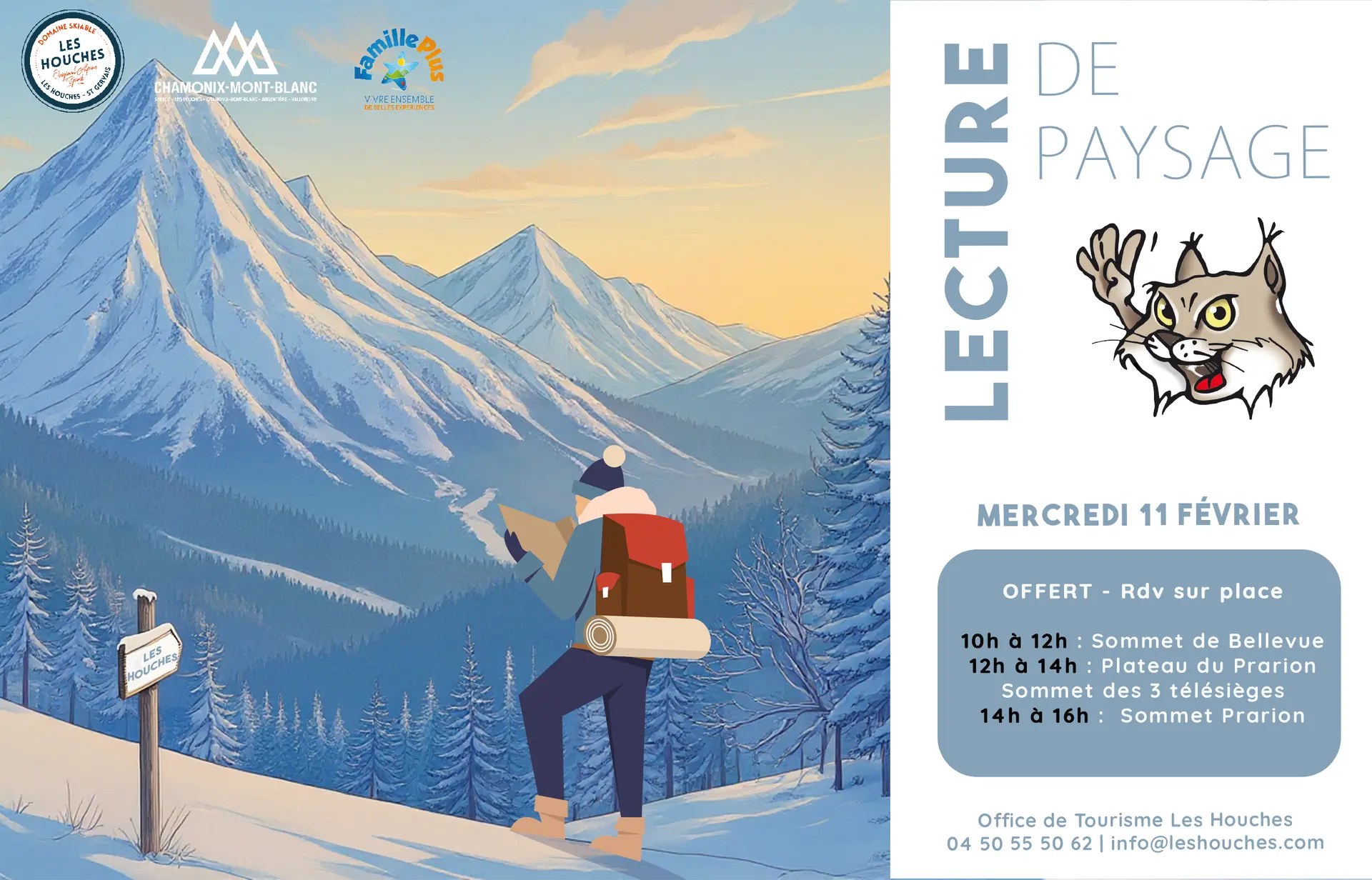 Landscape reading (Les Houches) | Haute-Savoie Mont-Blanc