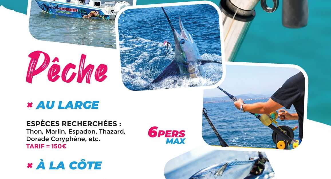Sortie pêche au large (Carib Evasion) (Case-Pilote) | Martinique Tour