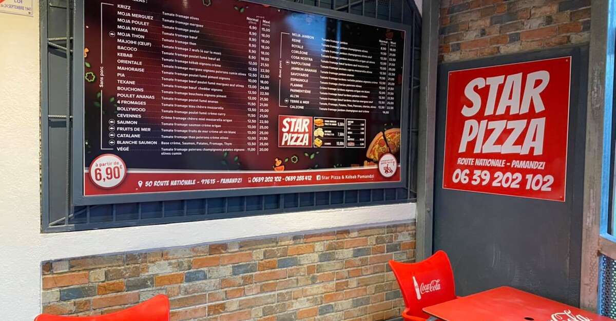 STAR PIZZA Petite-terre (Pamandzi) | Mayotte tourisme