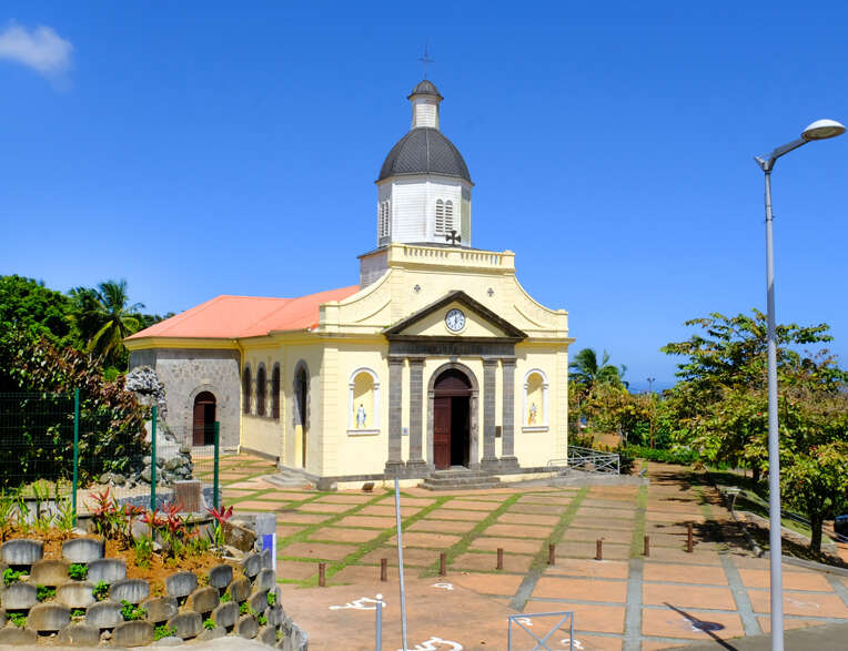 Église Immaculée-Conception à Ajoupa-Bouillon | Martinique | Martinique ...