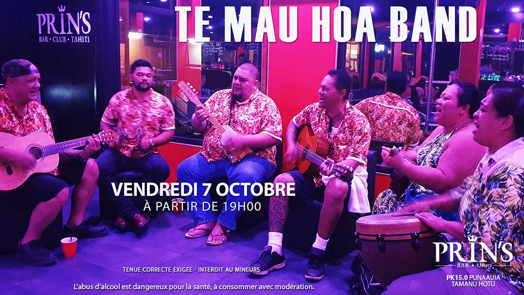 Concert Te Mau Hoa Band – Prin’s Bar Tahiti (Punaauia) | Tahiti ...