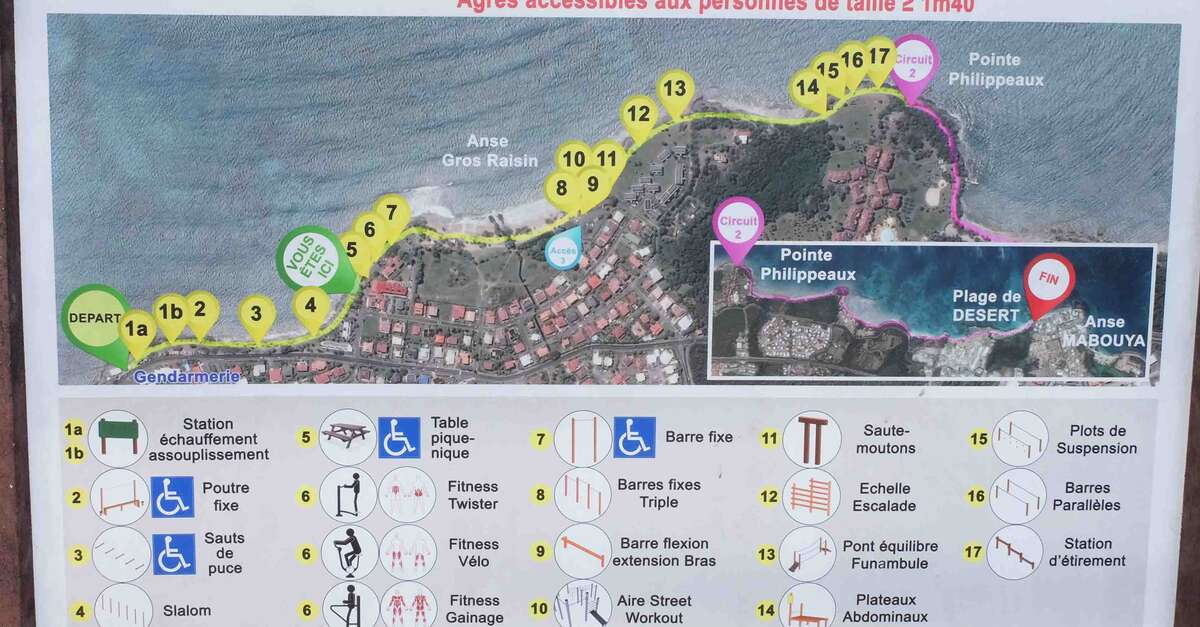 Parcours du Littoral Sport et Détente de Sainte-Luce (Sainte-Luce ...