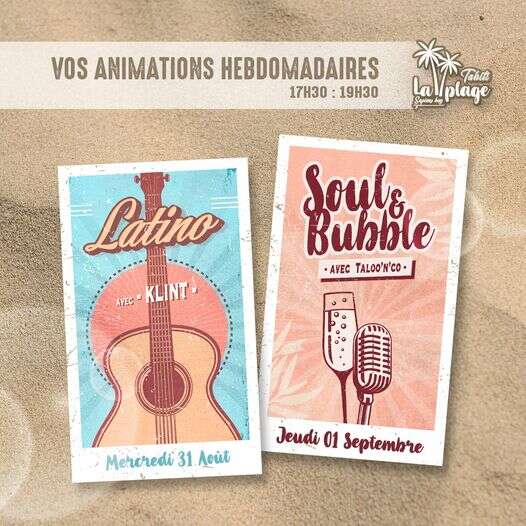 Soul & Bubble with Taloo’n’co – Restaurant Tahiti La Plage (Punaauia ...