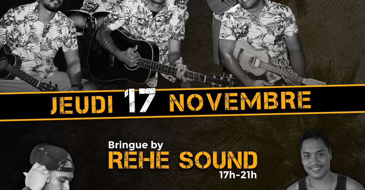 Concert Rehe Sound after mix by Kustom & TDW – X-Bar (Papeete) | Tahiti ...