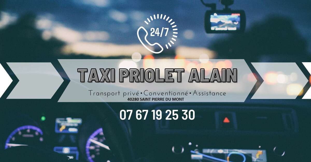 Taxi Priolet Alain (Saint-Pierre-du-Mont) | Mont de Marsan Tourisme