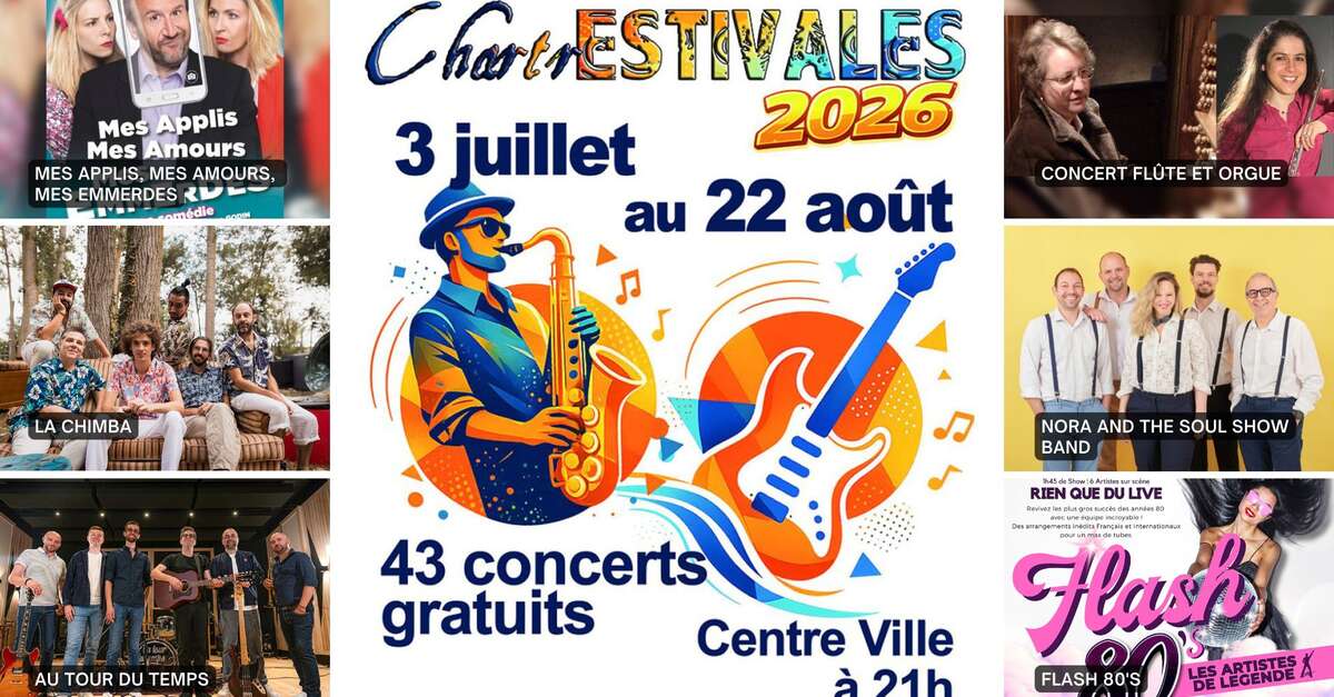 ChartrEstivales 2026 : Mes applis, mes amours, mes emmerdes ; La Chimba ...