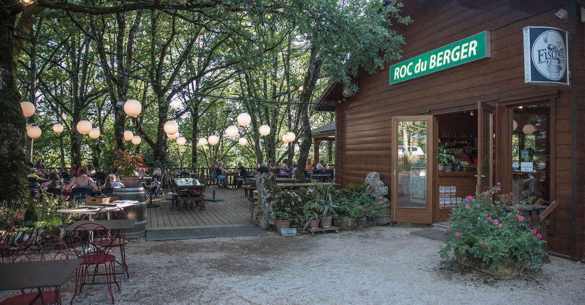 Restaurant Auberge Le Roc du Berger (Rocamadour) | Vallée de la ...
