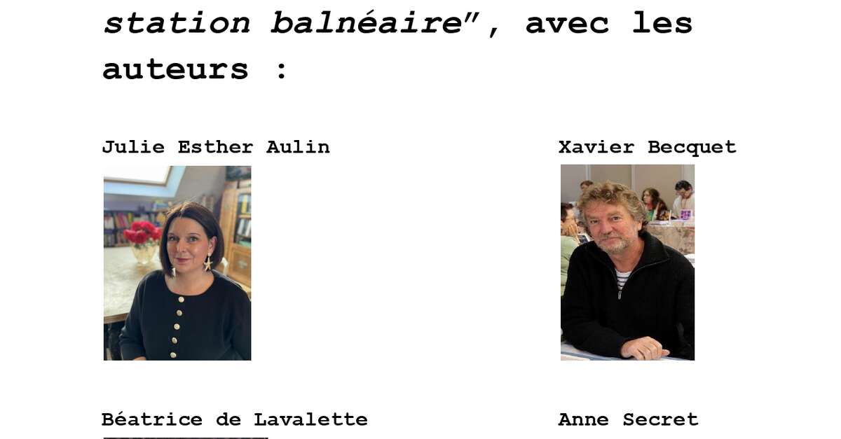 Table ronde : Mers, objet d’écriture ? (Mers-les-Bains) | Destination ...