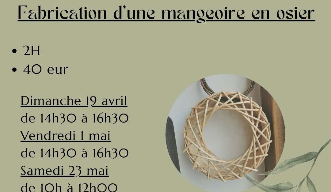 Initiation à la vannerie (Ault) | Destination LE TREPORT - MERS