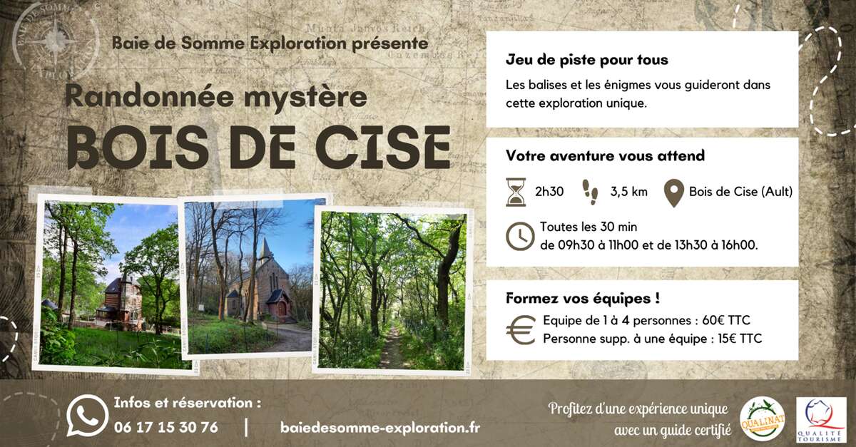 Randonnée Mystère du Bois de Cise (Ault) | Destination LE TREPORT - MERS