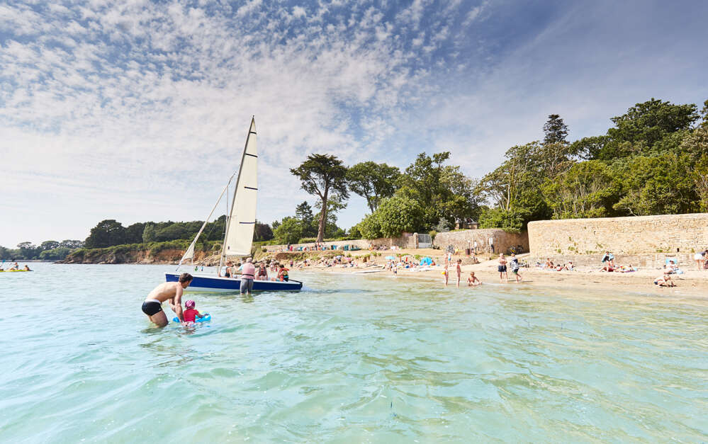 Plage de Kerbilouet (Arradon) | Tourisme Bretagne