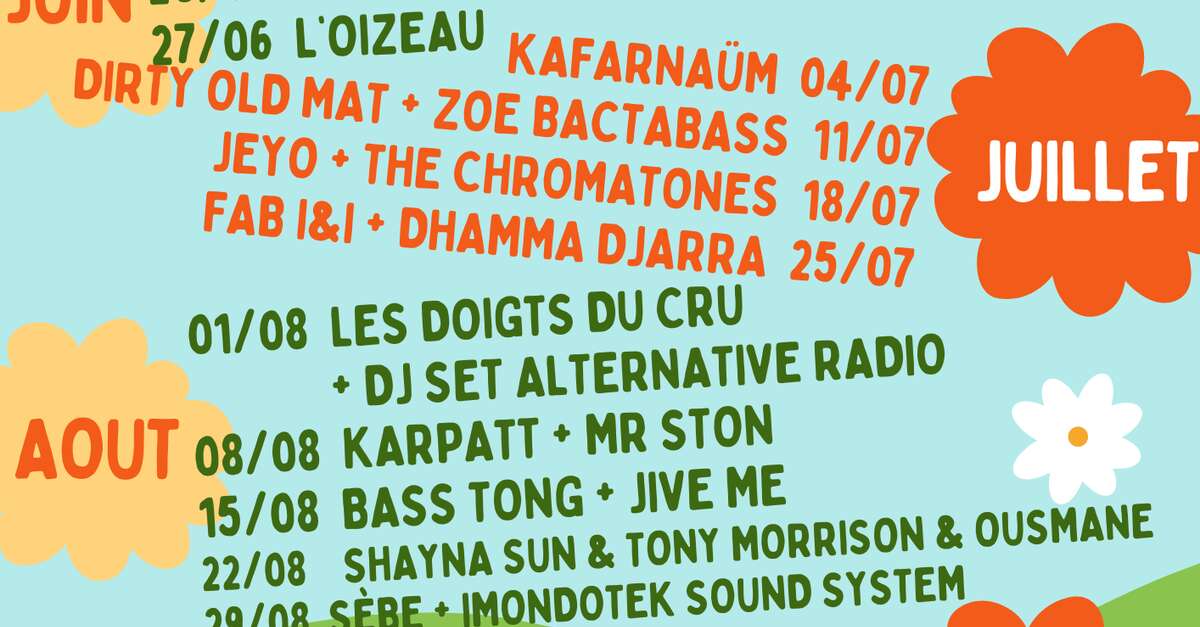 Les vendredis à la ferme : Les Doigts du Cru (chanson française) + Dj ...