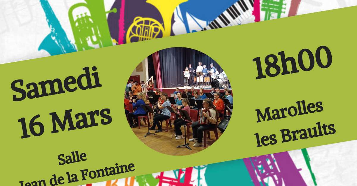 CONCERT DES ORCHESTRES ET ENSEMBLES INSTRUMENTAUX DE L’EMD (Marolles ...