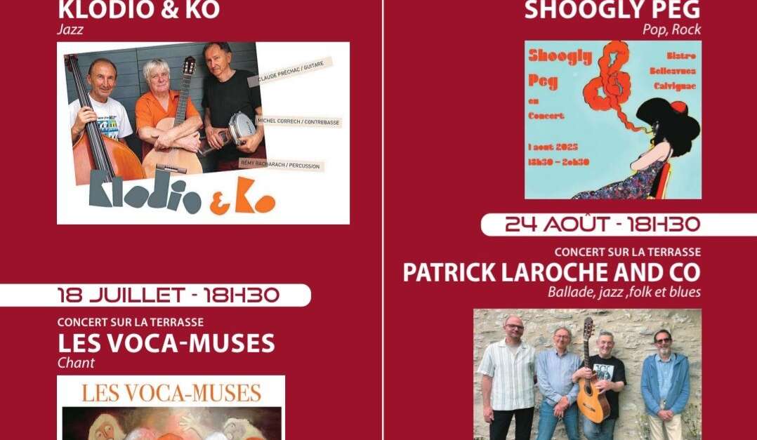 Concerts au Bistrot Belles Vues à Calvignac : Shoogly Peg pop et rock ...
