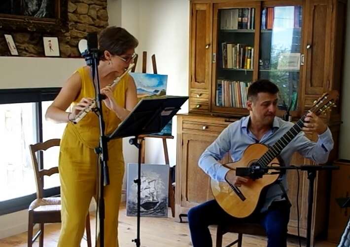 Concert : Duo Libentia à La Scénette (Léobard) | Tourisme Lot