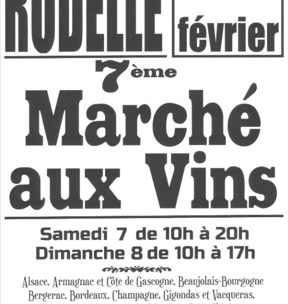 Marché aux vins à Rudelle (Rudelle) | Tourisme Lot
