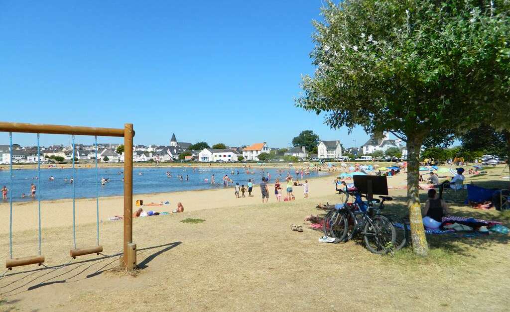 Plage des enfants (Plan d’eau de mer) (Étel) | Tourisme dans le Morbihan