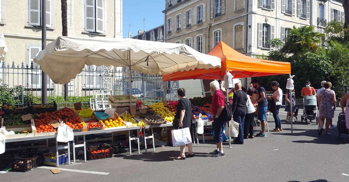 Marché de fruits et légumes – Albert 1er (Pau) | Pau Pyrénées Tourisme