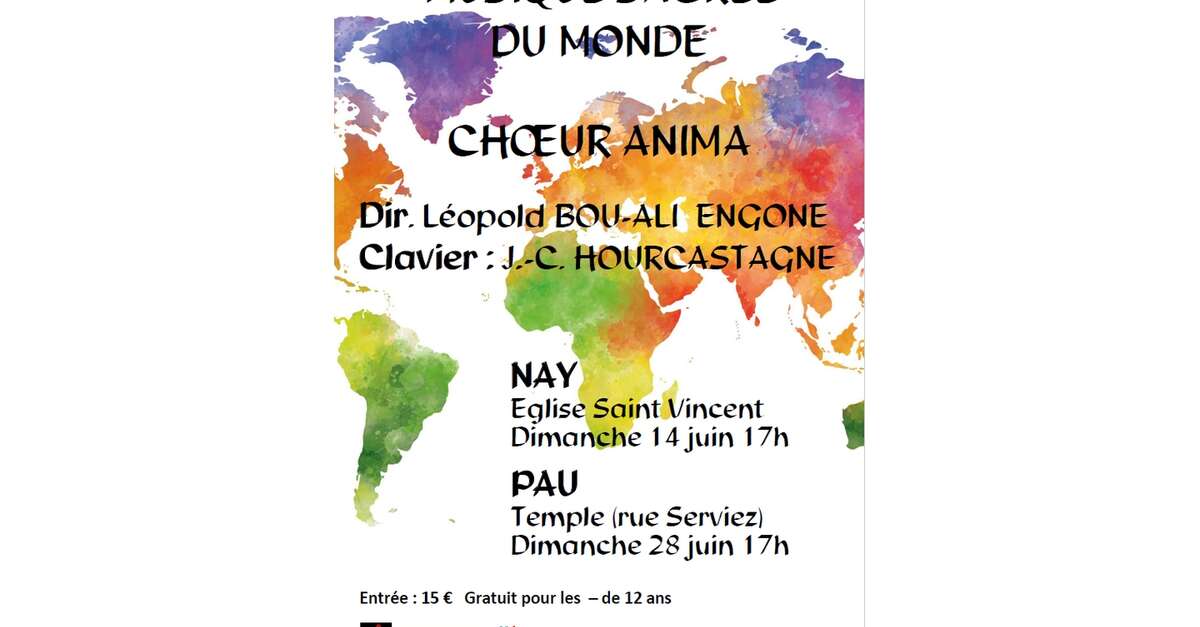Musique sacrée du monde (Pau) | Pau Pyrénées Tourisme