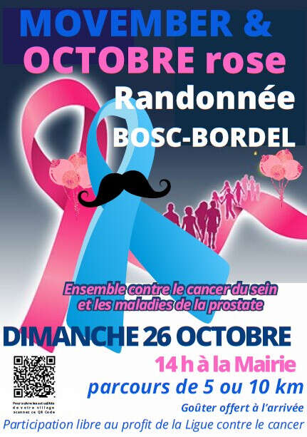 [Octobre Rose et Movember] Randonnée de Bosc-Bordel (Bosc-Bordel)