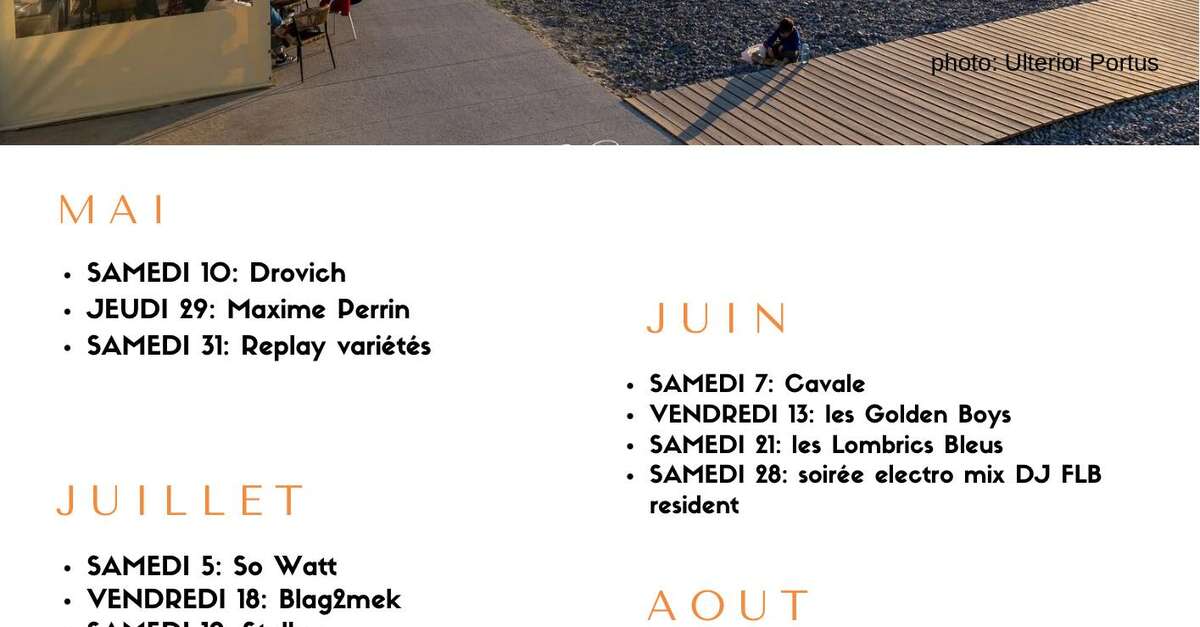 Concert – Le Café Plage (Le Tréport) | Destination LE TREPORT - MERS