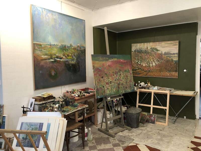 Atelier artiste peintre Les Cimaises (Thiviers) | Dordogne Périgord ...