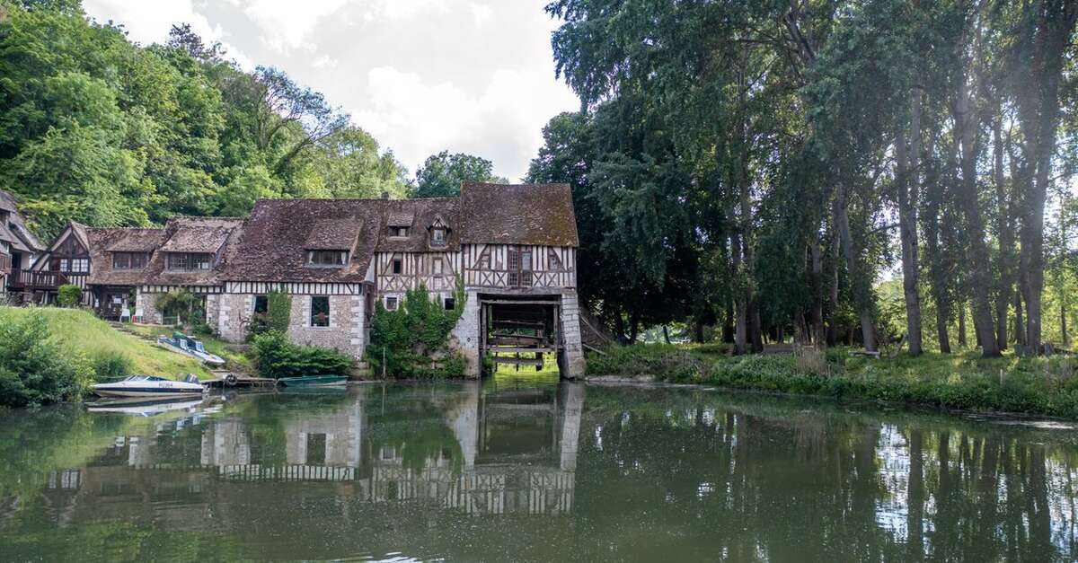 Le Moulin d’Andé et son parc de rocailles (Andé) | Office de Tourisme ...