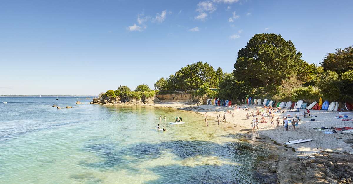 Plage des Oiseaux, Beg-Meil (Fouesnant) | Fouesnant-les Glénan
