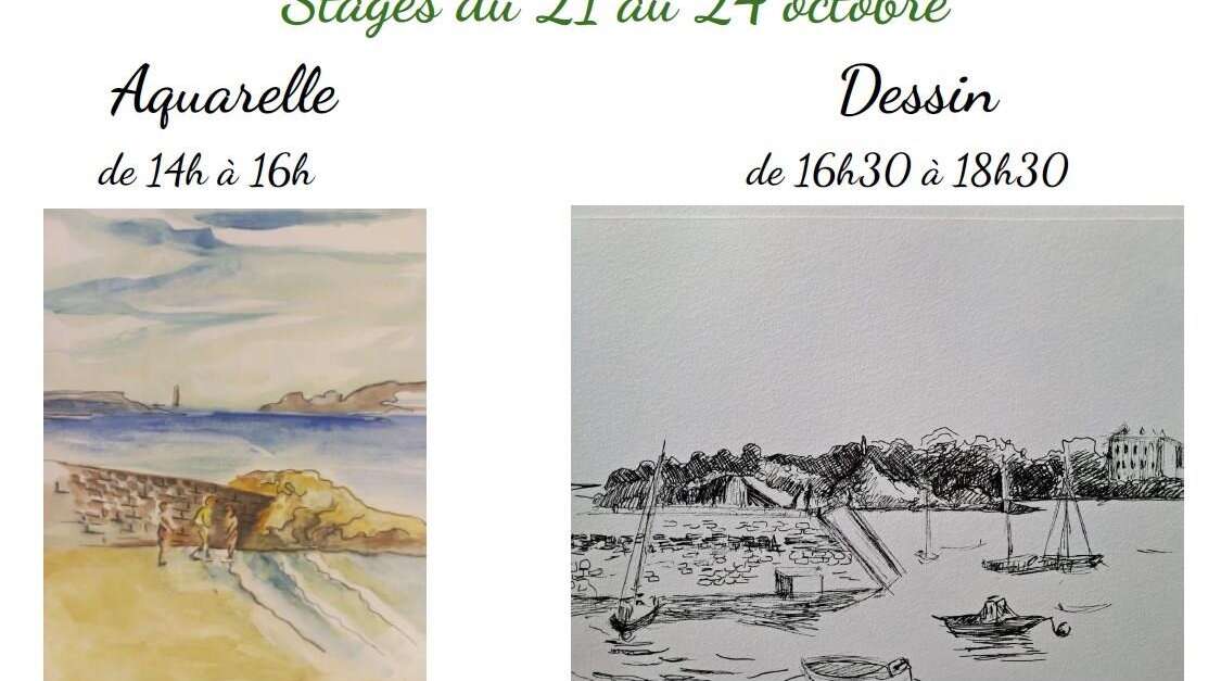 Stage de dessin au Café La flemme (Saint-Malo) | Saint-Malo - Mont ...