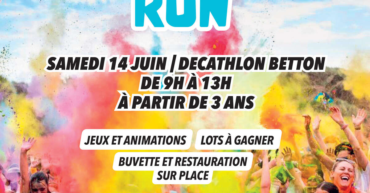 Family Color Run (Betton) | Ille-et-Vilaine Tourisme (35) en Bretagne