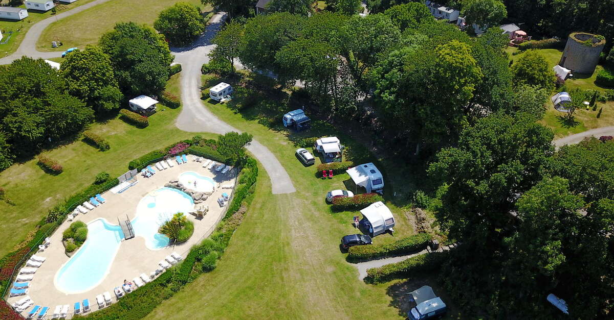 Aire du camping du Balcon de la Baie (Saint-Marcan) | Saint-Malo - Baie ...